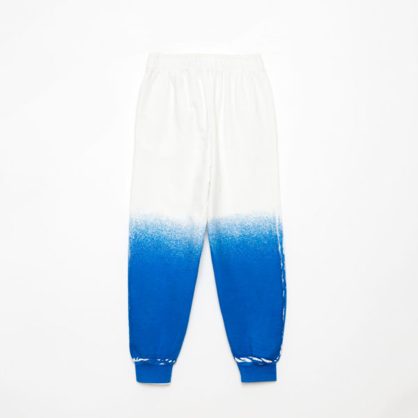 2 color pants (blue)