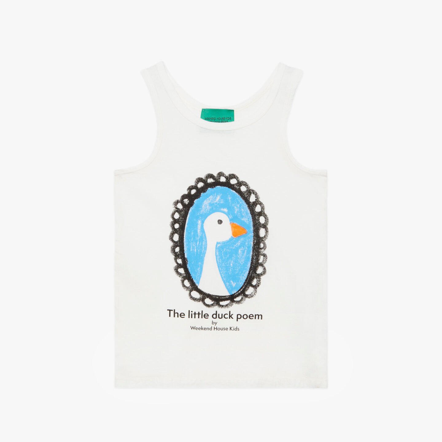 Duck tank top – weekend house kids.
